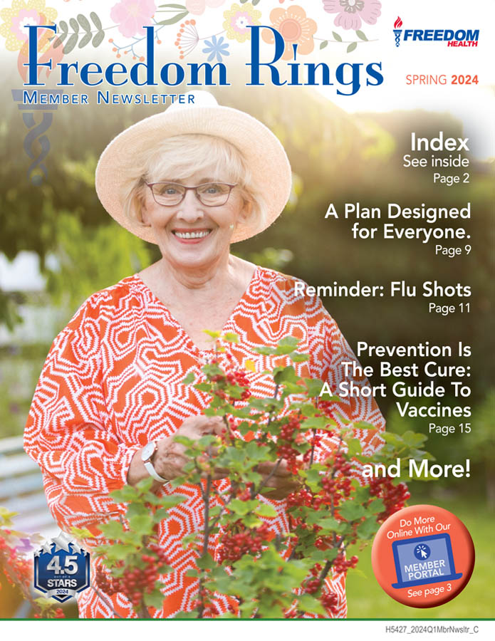 Newsletter - Members at Freedom Health Medicare Advantage