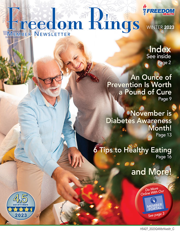 Newsletter - Members at Freedom Health Medicare Advantage